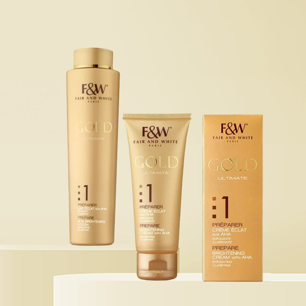 Fair And White AHA Gold Bundle – Fair & White
